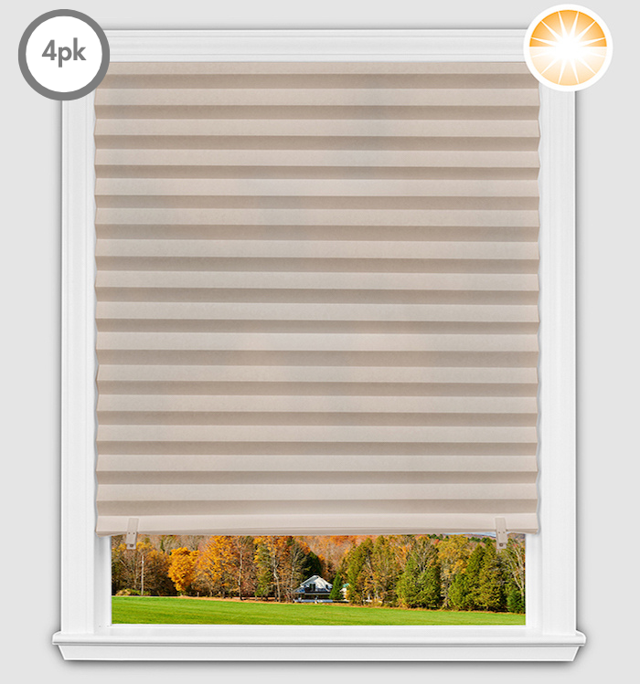 Original Light Filtering Window Shade Natural | No Tools Installation ...